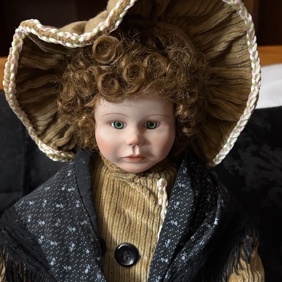 Lenox | Toys | Megan By Lenox Vintage Doll With Corduroy Coat And ...